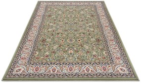 Nouristan - Hanse Home koberce Kusový koberec Herat 105286 Sage green Cream - 80x200 cm