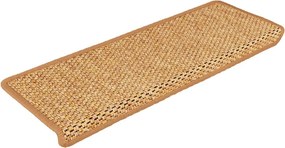 Samolepicí rohože na schody Sisal-Look 30 ks 65x21x4cm sisal 3365889