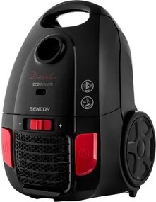 SENCOR SVC 6001BK černá / Sáčkový vysavač / 700 W / 3 l / 78 dB / 10m