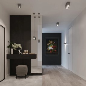 Sollux Lighting Stropní svítidlo QUAD 1 šedé