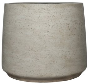 Květináč Jumbo Patt, barva béžová, více velikostí - PotteryPots Velikost: S - v. 77 cm, ⌀ 92.5 cm