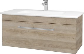 Dřevojas Koupelnová skříň ASTON SZZ 100 Varianta: N08 Cosmo / Úchytka T01 / N08 Cosmo