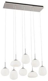 Redo 01-2082 závěsné svítidlo Kiwi chrom, 8L, G9, 68cm