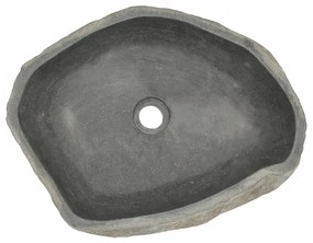 Umyvadlo Douglas - říční kámen - oválné | 45–53 cm