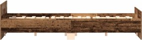 Rám postele bez matrace Staré dřevo 180x200cm Technické dřevo 3328760