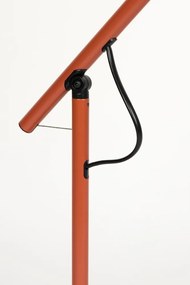 Červená kovová stolní lampa (výška 45,5 cm) Aero – White Label