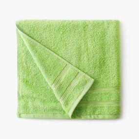 Goldea froté ručník / osuška nela - světle zelený 70 x 140 cm