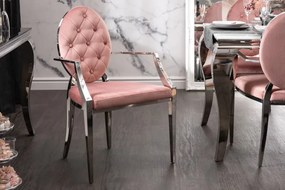 Moderní sametová židle - Umberto