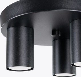 Sollux Lighting Stropní svítidlo LAGOS 3P černé