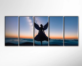 Obraz andělská křídla Rozměry kolekce: čtyřdílný čtverec 80x80 cm