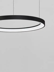 Moderní LED lustr Pertino 48 2700K černé