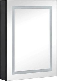 LED koupelnová skříňka se zrcadlem 50 x 13 x 70 cm 325543