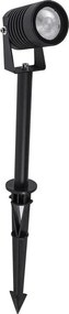 NV 9971455 Venkovní svítidlo s bodcem STAKE černý hliník a sklo LED 5W 3000K 100-240V 21st. IP65 - NOVA LUCE