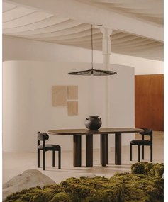 Černé závěsné svítidlo ø 100 cm Makai – Kave Home