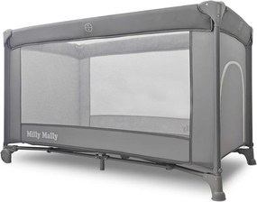 Dětská cestovní postýlka Milly Mally Mirage v přenosné tašce grey