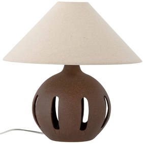 OnaDnes -20% Hnědá kameninová stolní lampa Bloomingville Liana