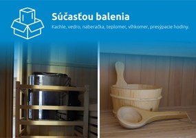 Marimex | Finská sauna Marimex KIPPIS L + saunová kamna | 11100084