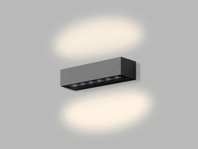 LED2 5131474 LED2 Nástěnné venkovní svítidlo BENO II 2, A 2x6W 2200K / 2700K / 3000K / 4000K antracit - LED2 Lighting
