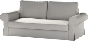 Potah na pohovku IKEA Backabro,  3-místná, rozkládací barva šedá látka pletený vzor