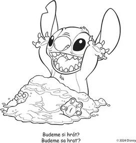 JIRI MODELS Pexeso v sešitu Lilo  Stitch / 64 kartiček / Krabička k vy