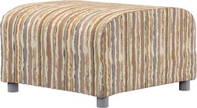 Potah na pohovku IKEA  Karlanda 3-místná nerozkládací, dlouhý barva béžová látka pletený vzor, vzorované