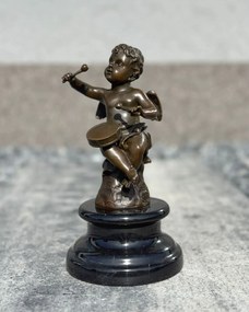 Bronzová socha soška - Putti Anděl