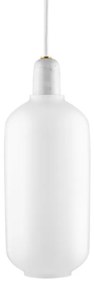 Normann Copenhagen Závěsná lampa Amp Large, white 502074