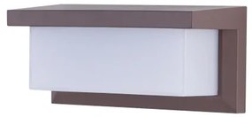Brilagi - LED Venkovní nást. svítidlo se senzorem BRICKY LED/12W/230V hnědá IP54