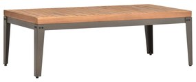 Zahradní konferenční stolek 110 x 55 x 36 cm masivní akácie - Default Title