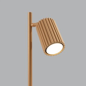 Stolní lampa Karbon, 1x zlaté kovové stínítko
