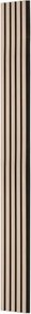 dřevěné lamelové akustické panely 20,1 × 240 cm