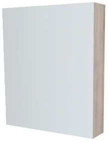Mereo Koupelnová skříňka zrcadlová 60 cm, galerka, 1x dvířka levá, Multidecor, Dub Kronberg světlý CN798G61DKRS