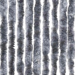 Závěs proti hmyzu stříbrný 90 x 220 cm Chenille 284286