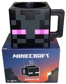 Dětský plastový hrníček Minecraft 230 ml Varianta: černý hrneček