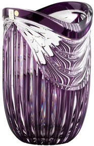 Váza  Harp, barva fialová, výška 250 mm