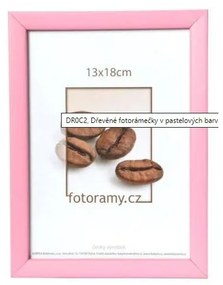 Dřevěný fotorámeček DR0C2 20x30 růžový