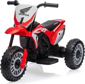 Elektrická motorka Baby Mix Honda CRF 450R červená