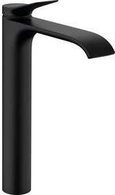 Hansgrohe Vivenis, umyvadlová baterie 250, s výpustí, EcoSmart, černá matná, 75040670