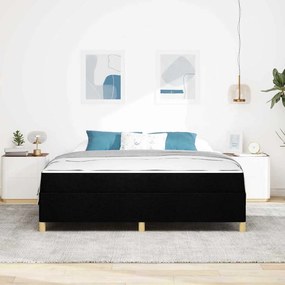 Rám postele Černá 180 x 200 cm textil 3398957