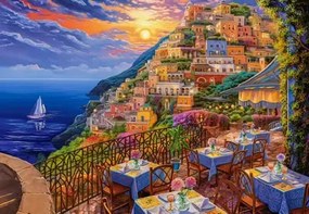 Castorland 152209-2 Puzzle Romantický večer v Positanu / 1500 dílků /