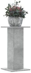 Stojany na rostliny 2 ks betonově šedé 30 x 30 x 60 cm kompozit 3307858