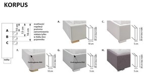 Manželská postel MINI-MAX 3000