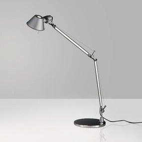 Artemide A008600 + A005600 Tolomeo Mini LED, designová stolní lampa, 10W LED 3000K, hliník, 108cm