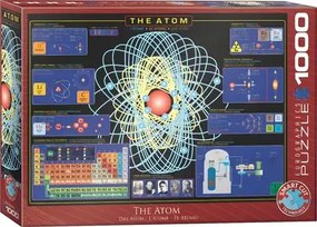 EUROGRAPHICS Puzzle Atom / 1000 dílků / 67,63 x 48,89 cm