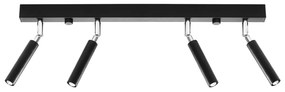 Sollux Lighting Stropní svítidlo EYETECH 4 Černá
