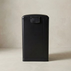Odpadkový koš s pedálem MYK, 30 l – černý