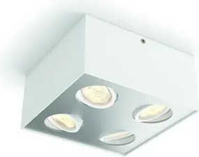 Philips Box 4x4.5W bílá / LED stropní bodové svítidlo / 2000lm / 2200-