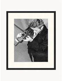 Zarámovaná fotografie James Dean with Camera