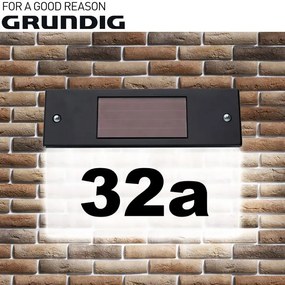 GRUNDIG Číslo popisné na dům LED solárníED-217690