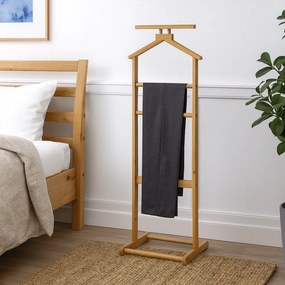 Bambusový němý sluha v přírodní barvě Vion – Bonami Essentials